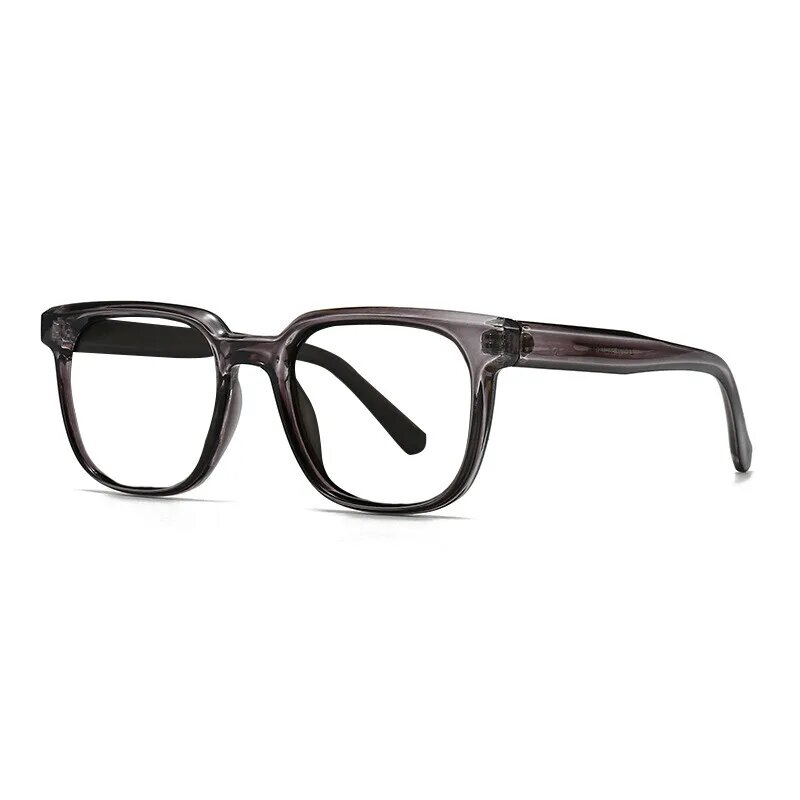 CCspace квадратные очки по рецепту для женщин C6Purple, 1.56, Сингл-Версия, Нет