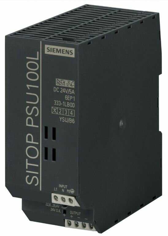 Блок питания стабилизированный SITOP PSU100L Siemens арт. 6EP1333-1LB00