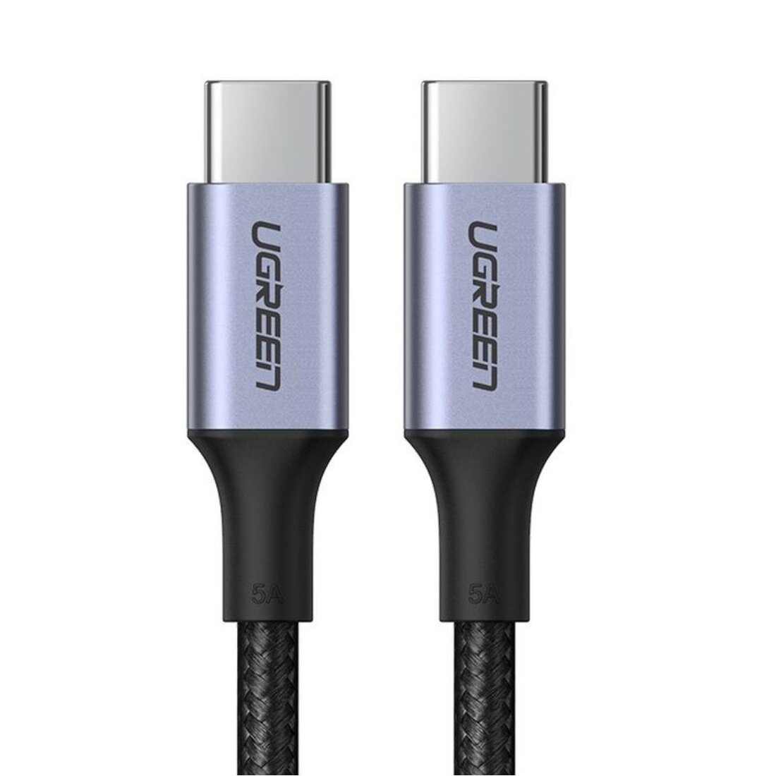 Кабель Ugreen US316-70429 USB Type-С to USB Type-C, 2m, Black