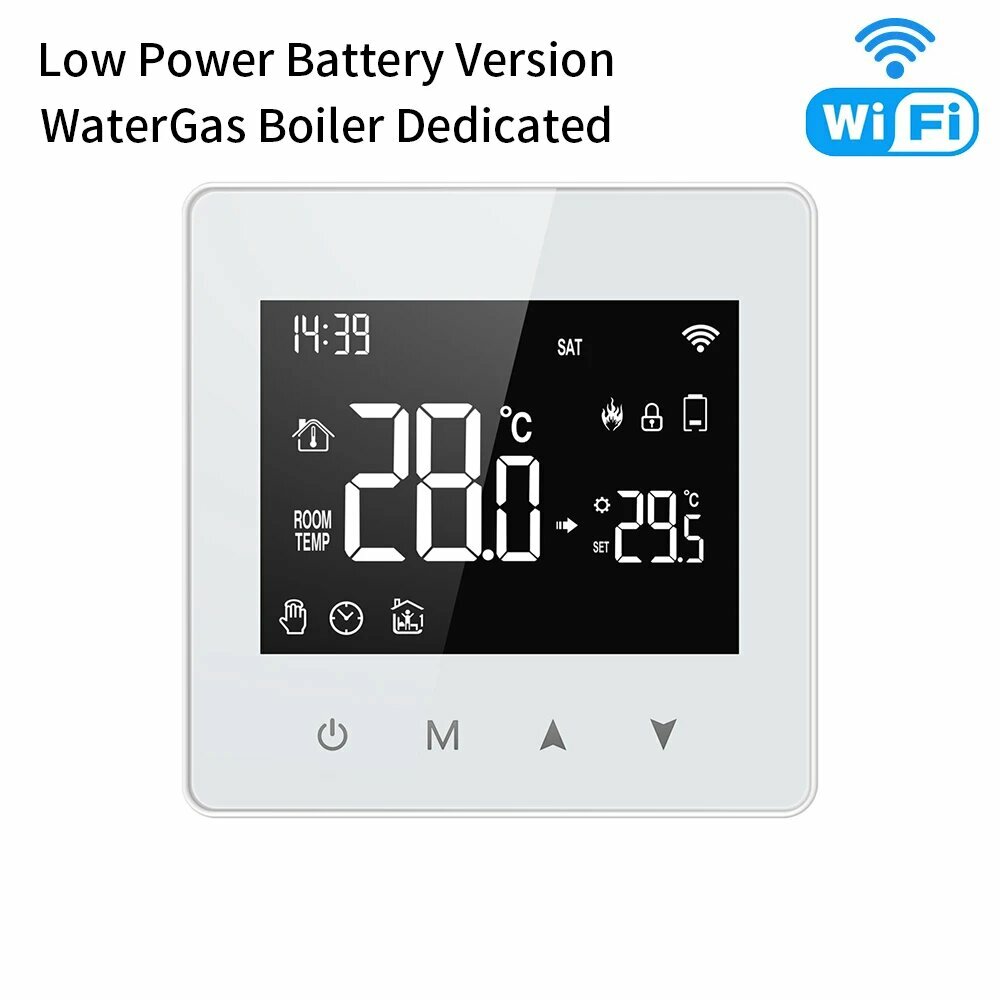 Умный термостат AVATTO Tuya для газовых котлов WiFi Version