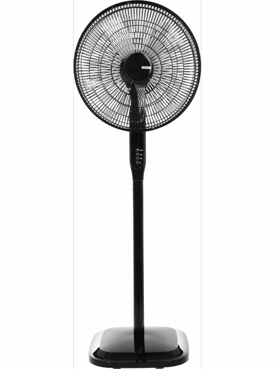 Вентилятор напольный CT-5026 65Вт 4 cкорости ПДУ Черный