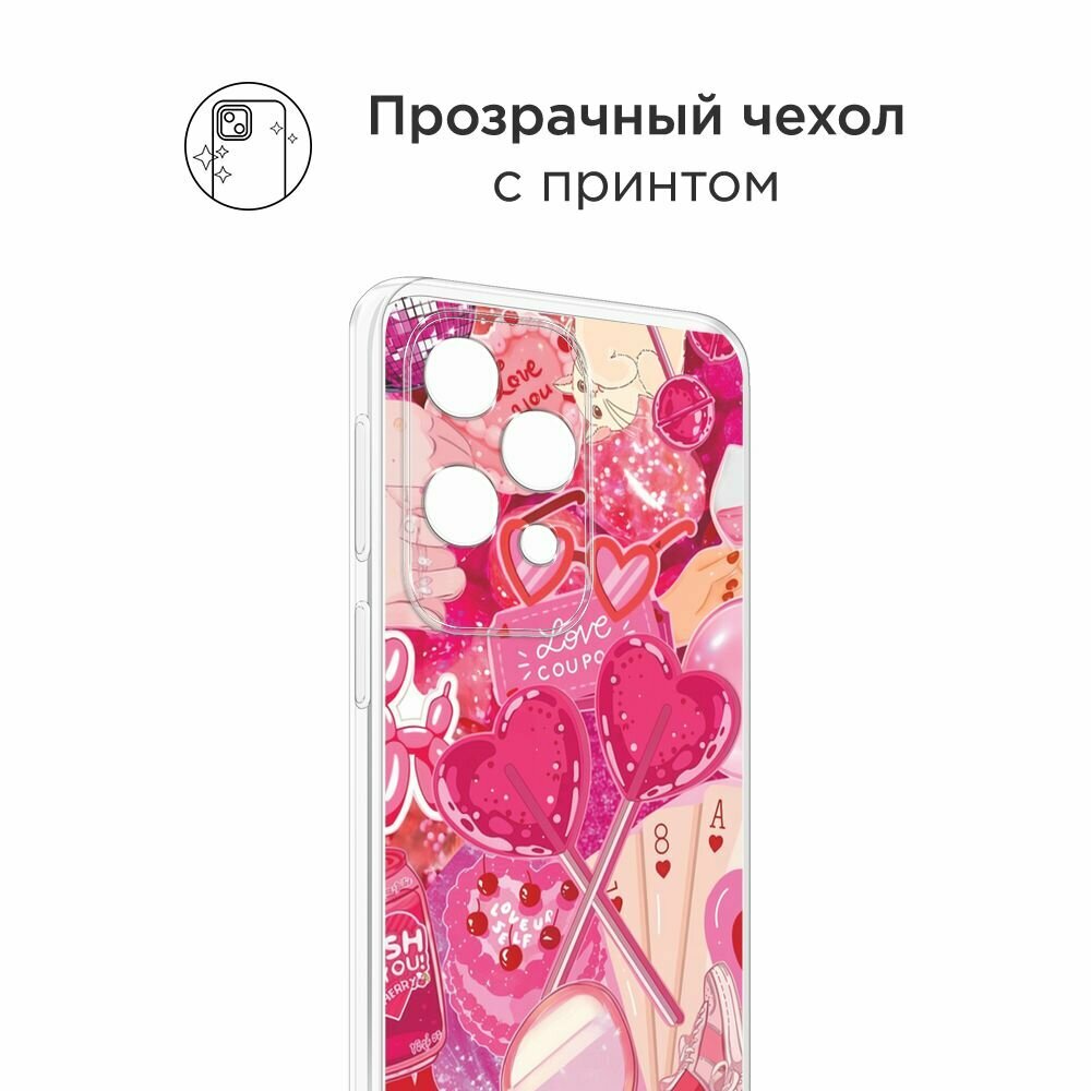 Чехол на Samsung Galaxy Note 9 / Самсунг Галакси Нот 9 с принтом "Love coupon - 14 февраля" — фото 1