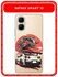 Чехол на Infinix Smart 10 / Инфиникс Смарт 10 с принтом "Car and dragon", прозра...