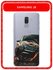 Чехол на Samsung Galaxy J8 / Самсунг Галакси Джей 8 с принтом "На износ", прозра...