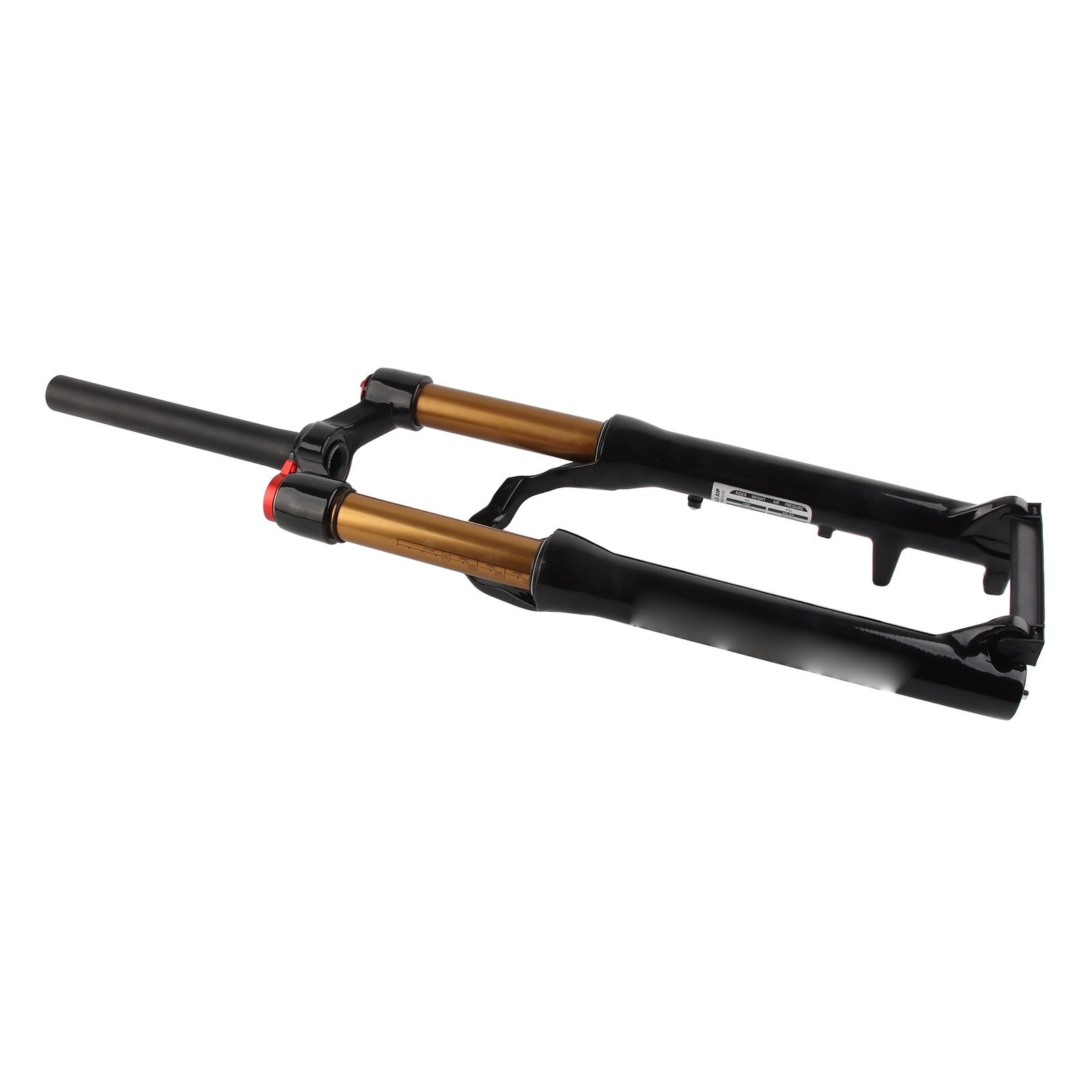 Передняя вилка для горного велосипеда с ручным блокировкой, амортизирующая, алюминиевый сплав, 135мм ход, 24 дюйма