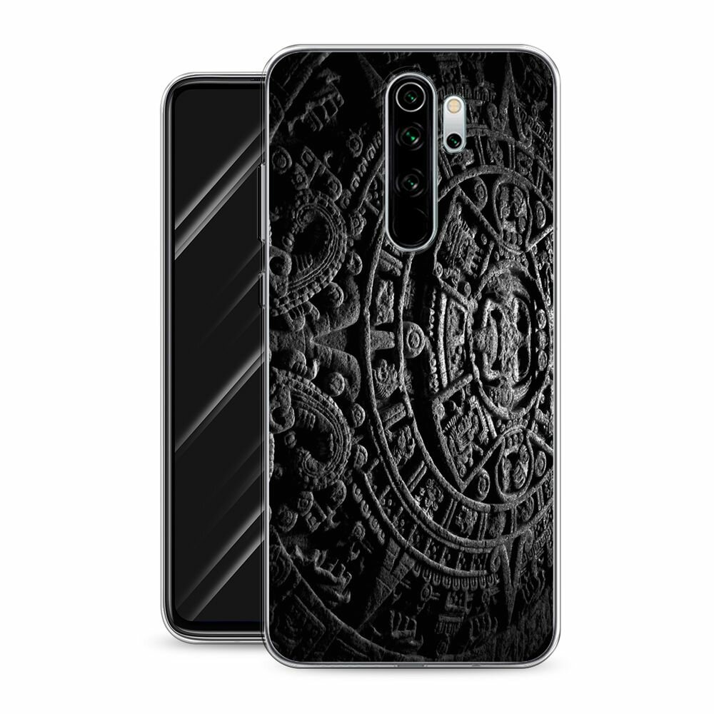 Чехол на Xiaomi Redmi Note 8 Pro / Сяоми Редми Нот 8 Про с принтом "Узоры ацтеков 3" — фото 1