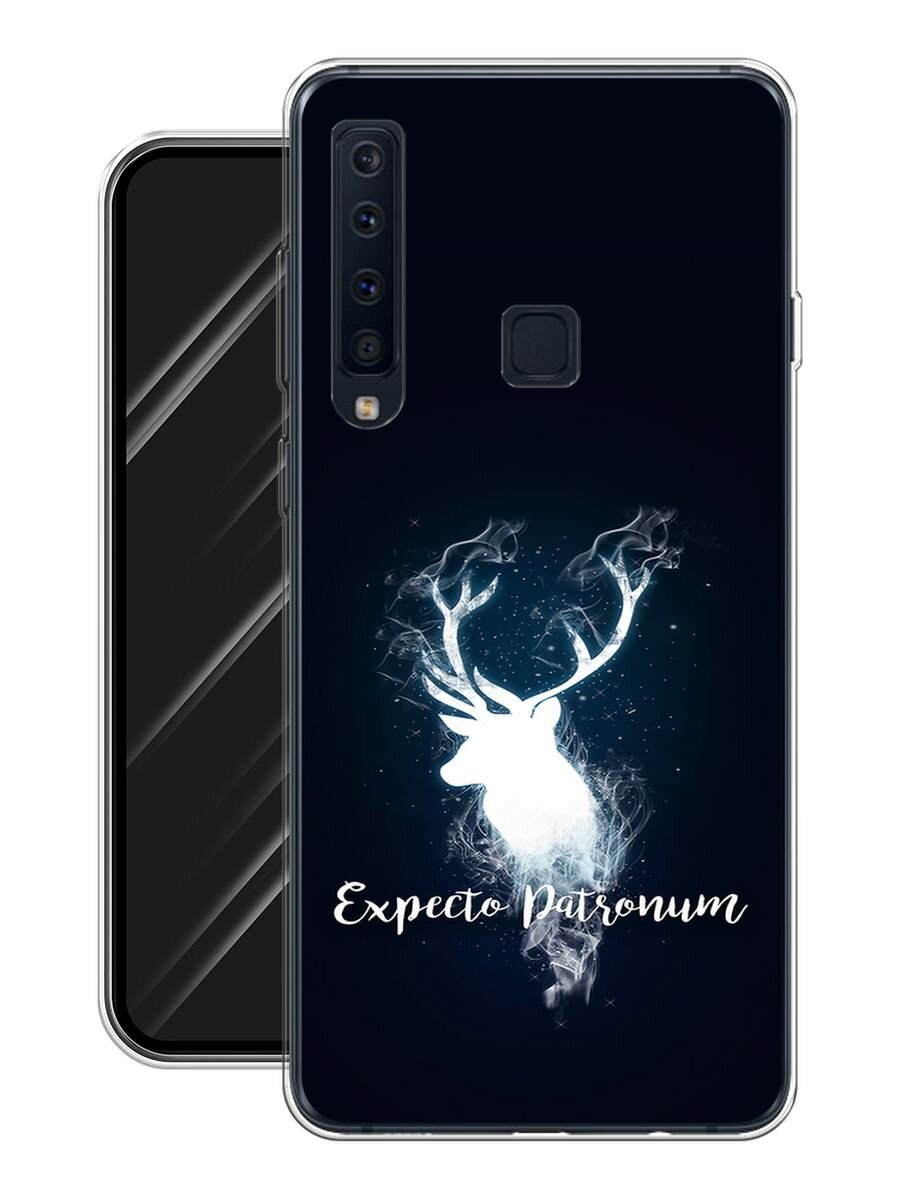 Чехол на Samsung Galaxy A9 2018 / Самсунг Галакси А9 2018 с принтом Expecto Patronum — фото 1