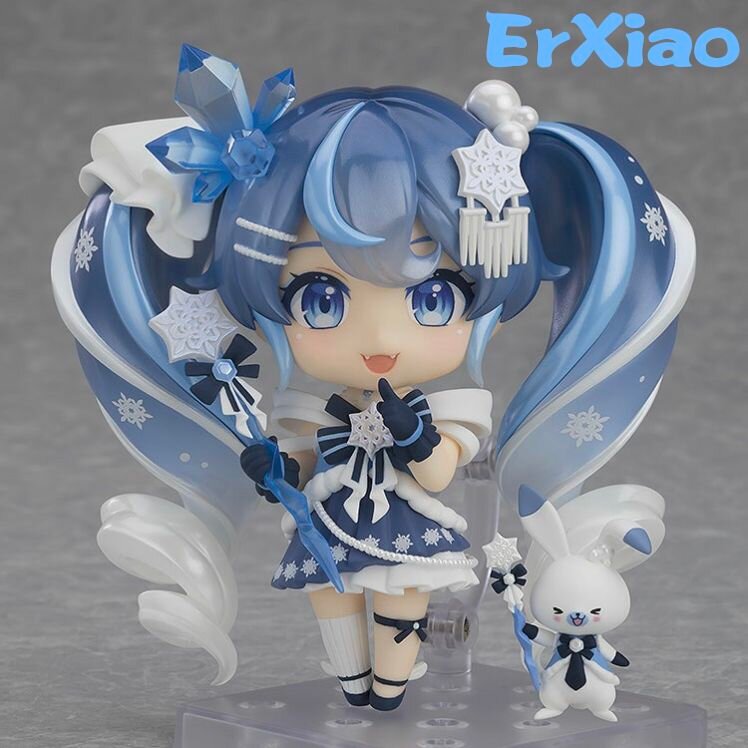 Фигурка GSC , Nendoroid 2643 , Snow Miku 2025 Crystal Snow Ver. 100mm