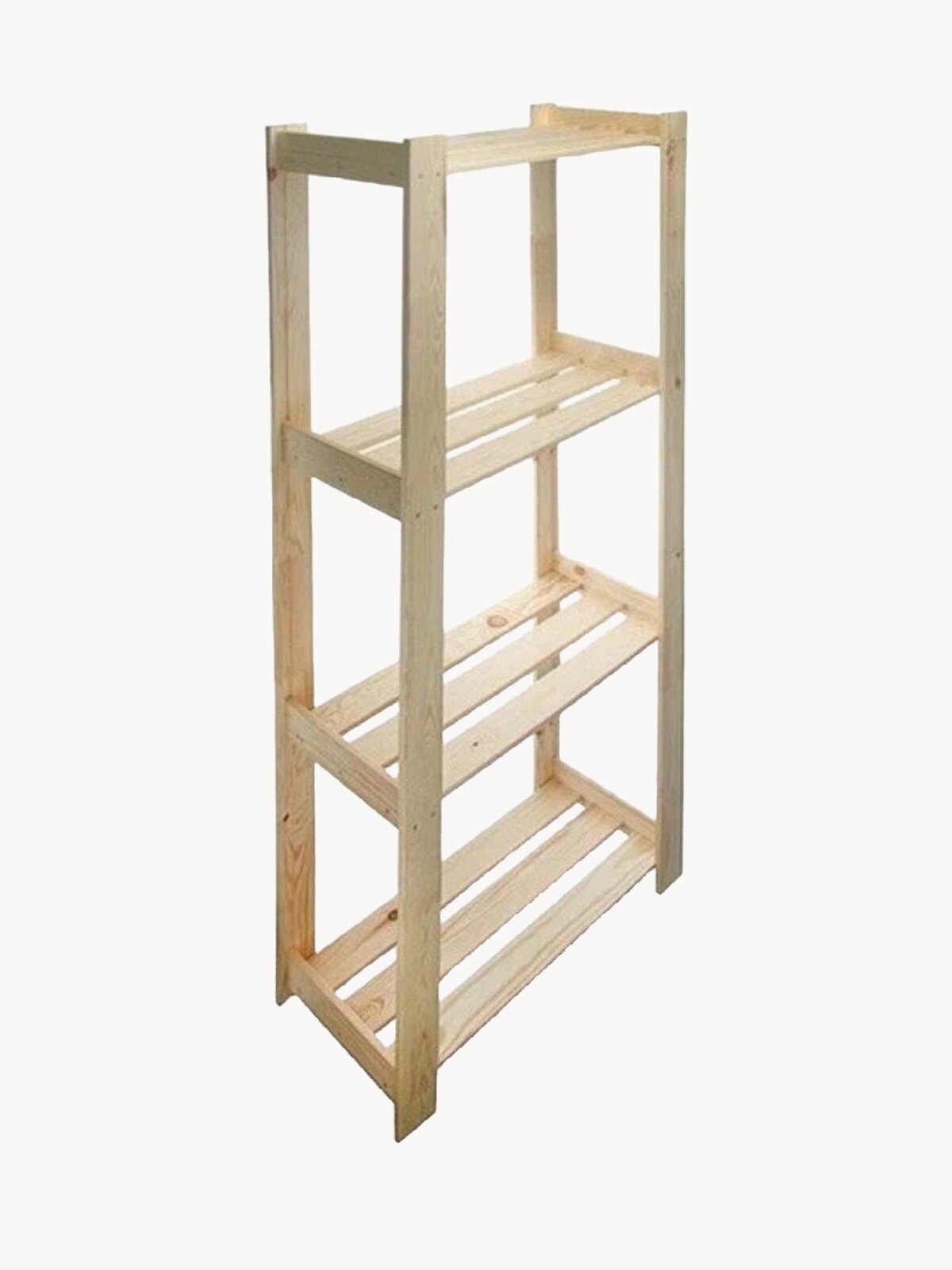 Стеллаж деревянный, усиленный Аврора-4 120*63*28