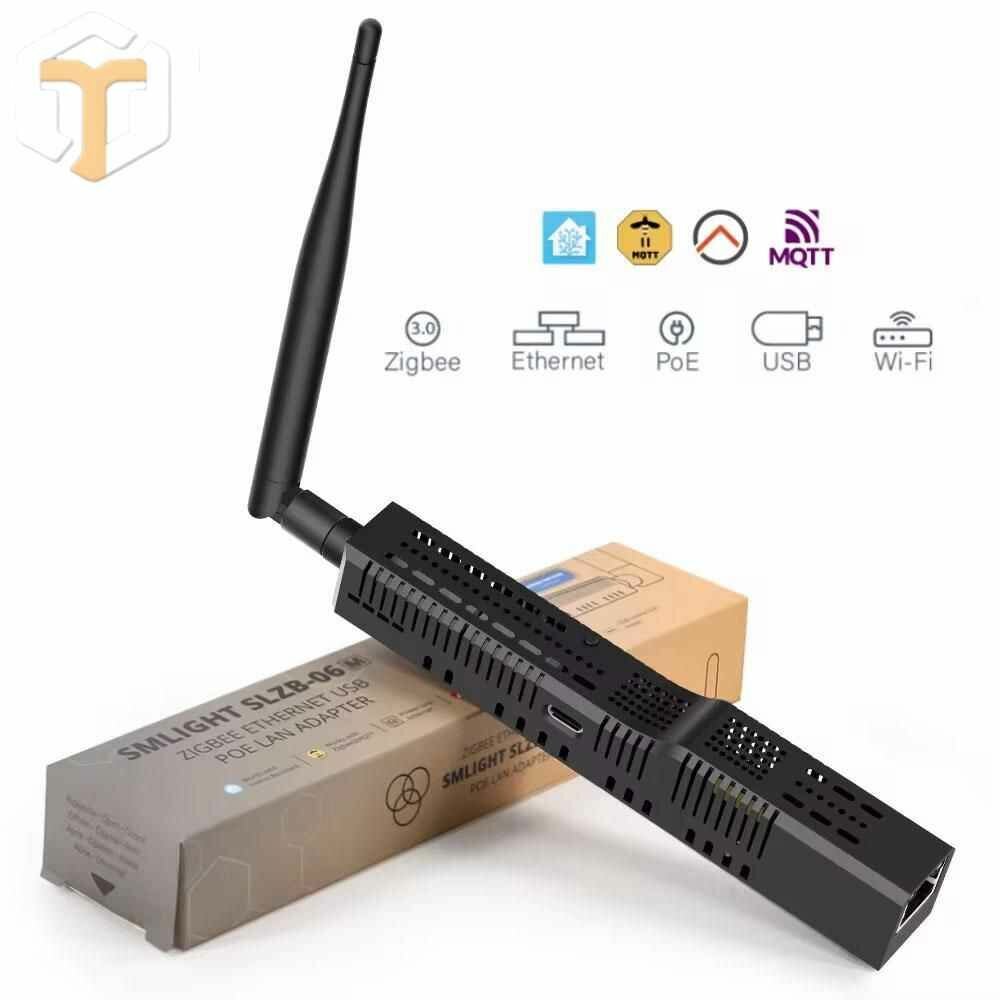 SMLIGHT SLZB-06M Zigbee 3.0 to Ethernet USB WiFi шлюз с PoE Coordinator