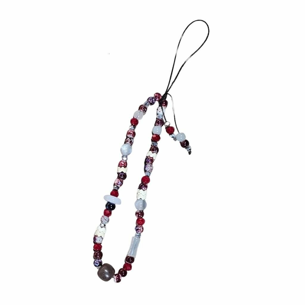 Элегантный китайский стиль брелок для телефона, красный