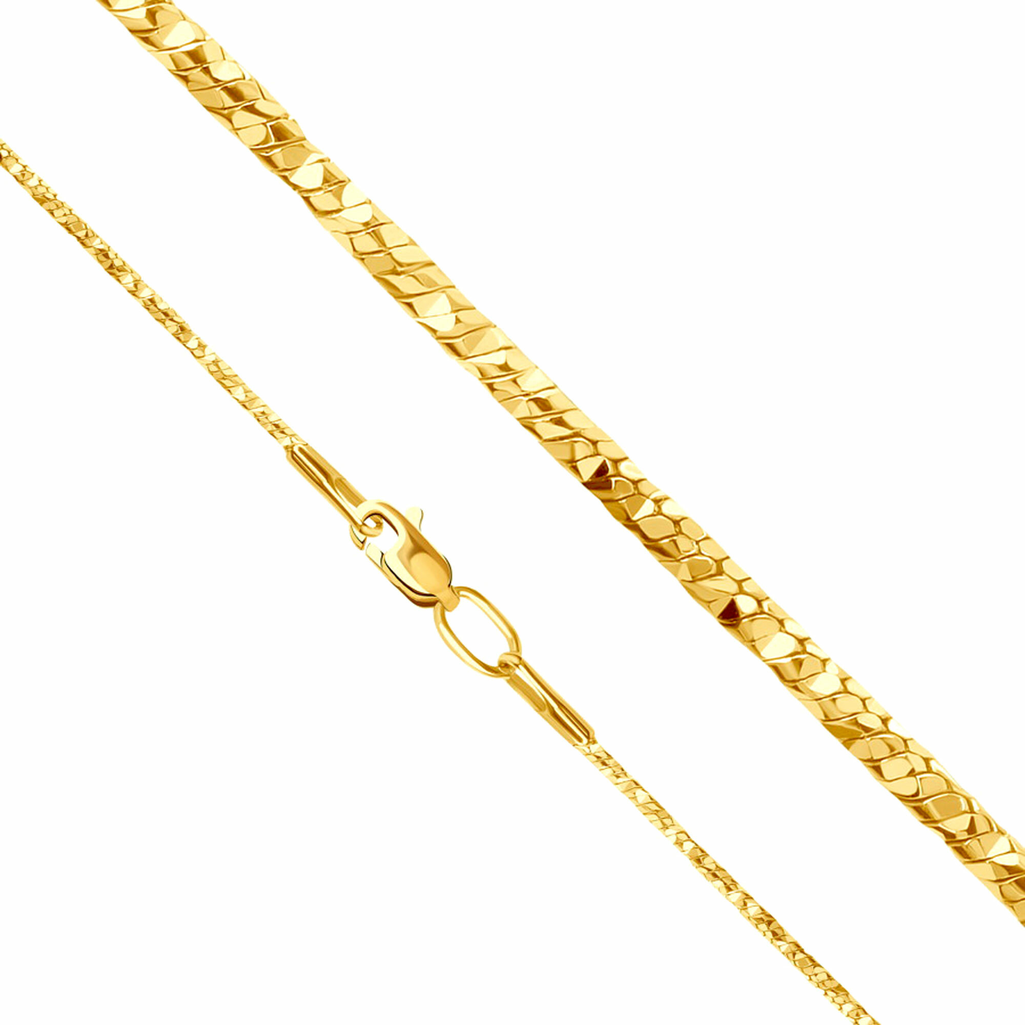 Цепь желтое золото, 585 проба