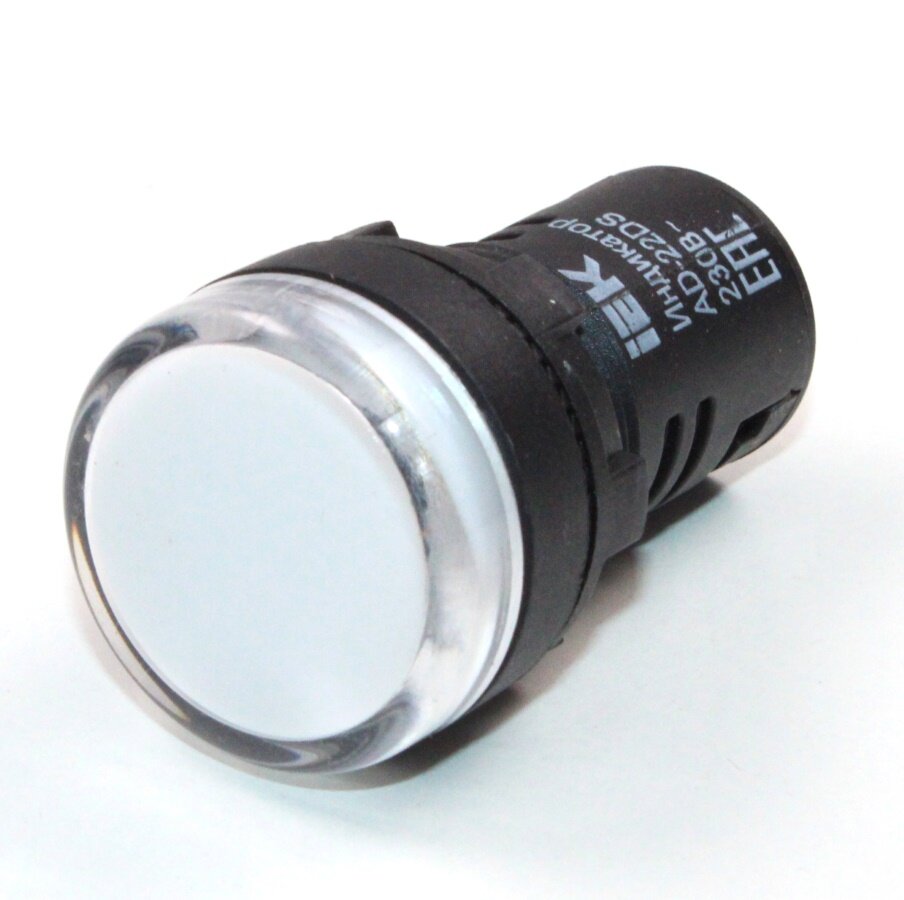 Лампа AD22DS(LED)матрица d22мм белый 230В IEK