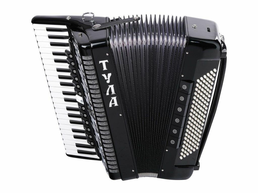 A-1-BK Аккордеон "Тула" 41х120-IV-13/6, черный, Тульская Гармонь