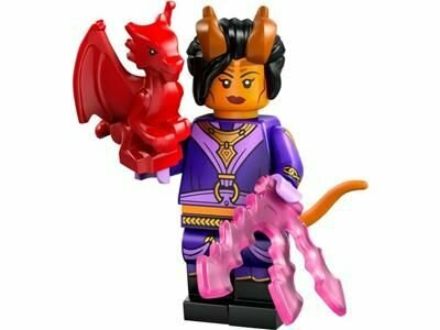 Конструктор LEGO Minifigures 71047 Dungeons & Dragons Тифлинг чародей / Tiefling Sorcerer (coldnd-3)