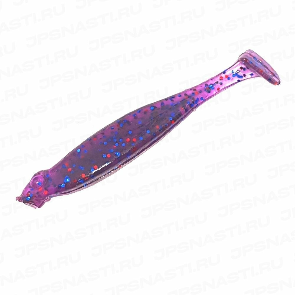 Силиконовые приманки для рыбалки Boroda Baits Anchous 55, 140-Violet, хищник, блистер