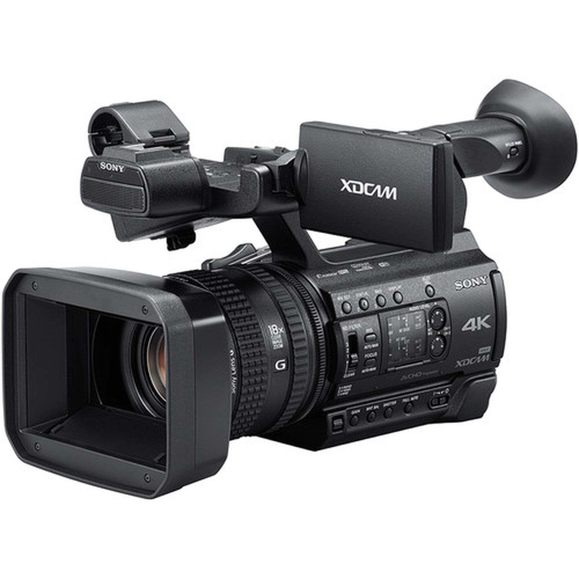 Видеокамера Sony PXW-Z150, 4K, 20 Мп, крепление на плечо, цвет черный