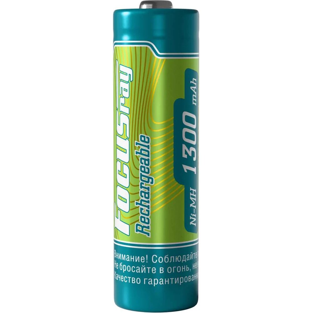 Аккумулятор Focusray 629035, Ni-MH, 1300mAh, AA, 2 шт, блистер — фото 1