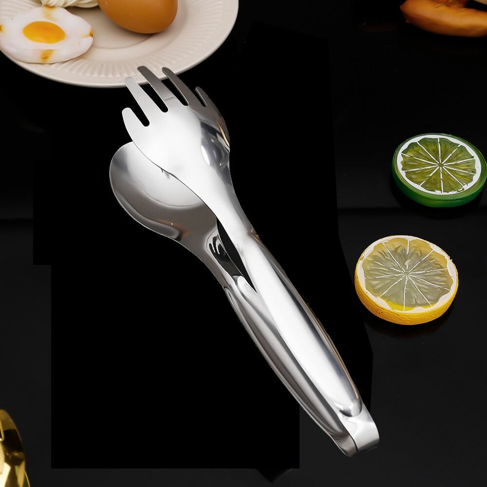 Кухонные кулинарные щипцы для жарки, Лопатка для мяса, рыбы, Пинцет для сервировки пирожных, хлеба, овощей, салата и пр,1шт