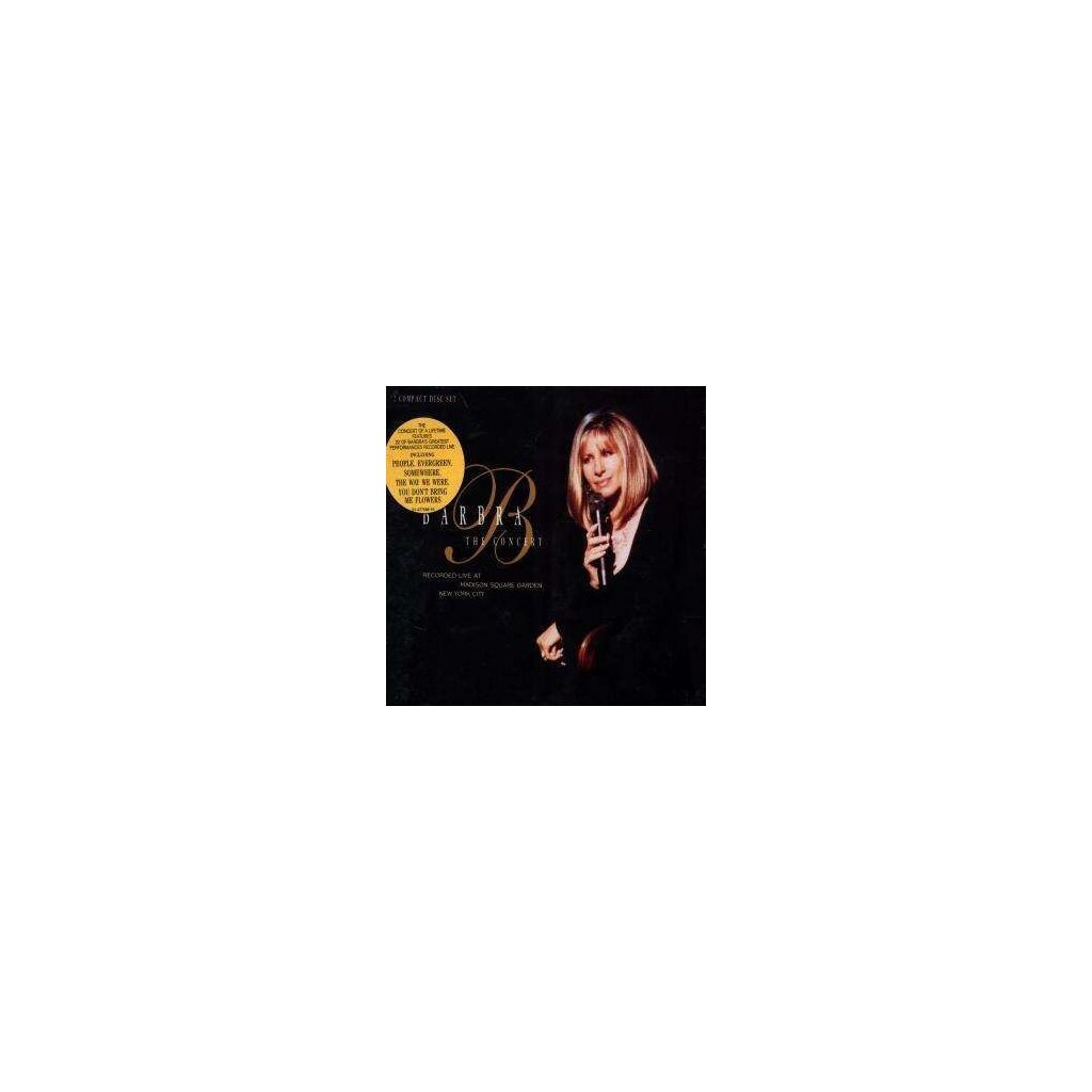 Диск Barbra Streisand - Barbra: The Concert Live At Madison Square Garden 1994 (2 CD)