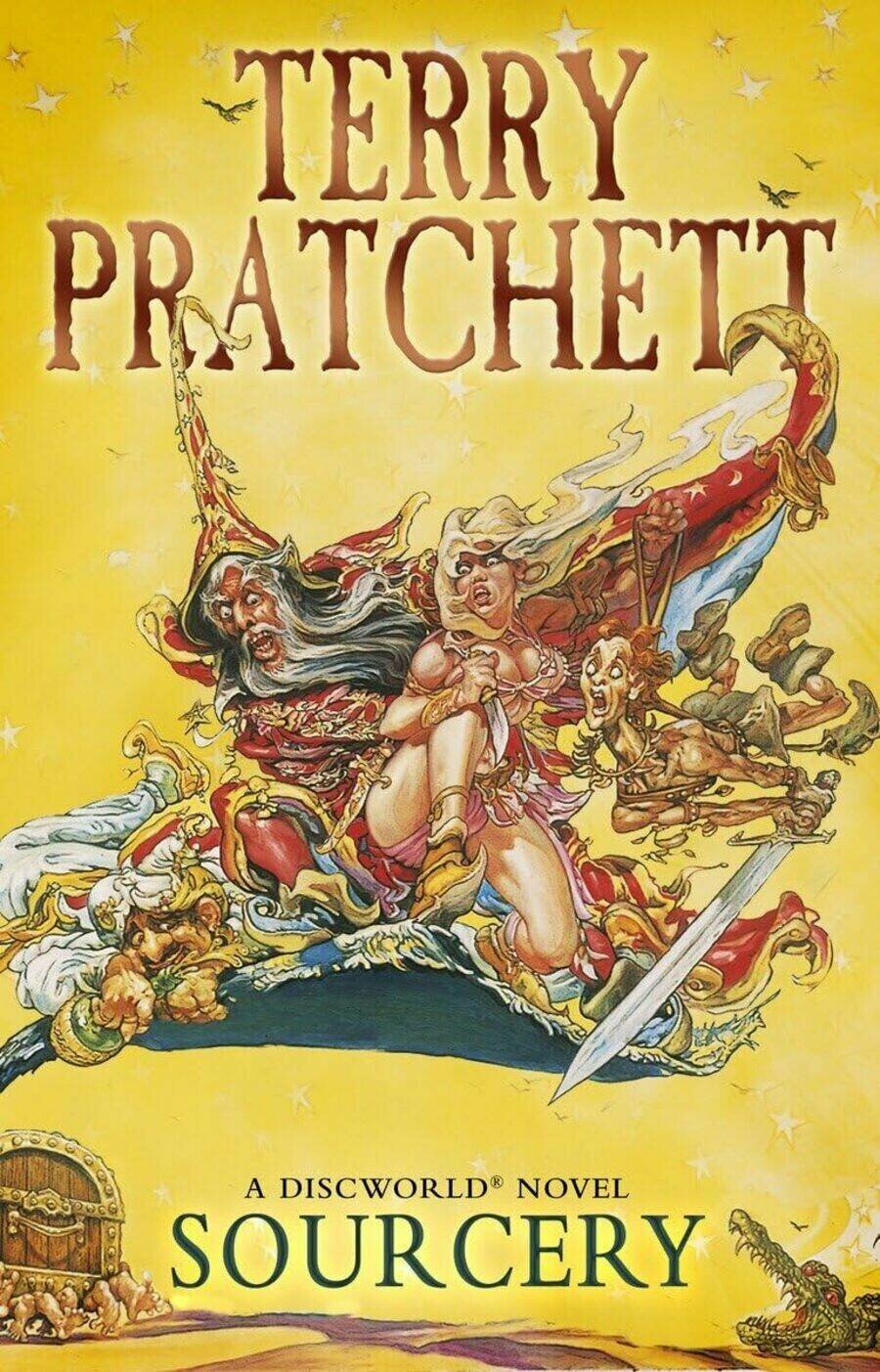 Terry Pratchett. Sourcery (Terry Pratchett) Посох и шляпа (Терри Пратчетт) /Книги на английском языке
