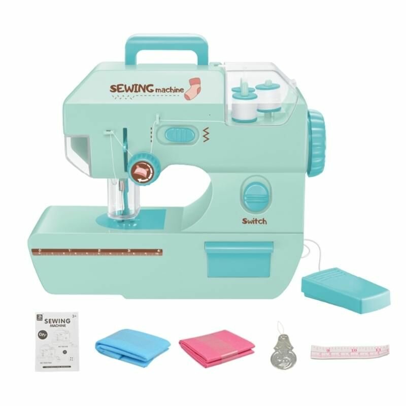 Детская швейная машинка, Зеленый - 7981 большой