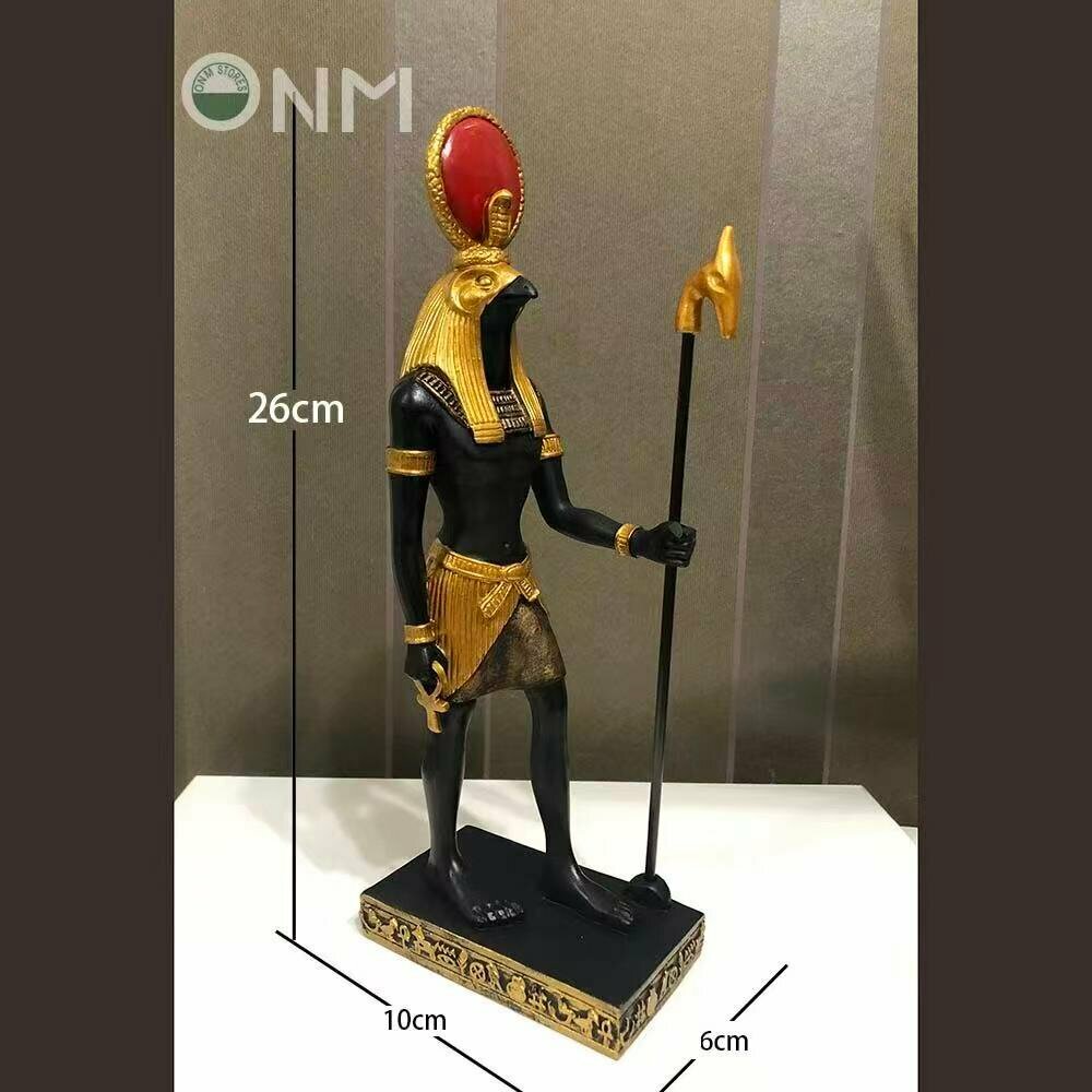 Новая смоляная фигурка бога солнца Ра, бога Анубиса в виде собаки, статуэтка Хор с головой сокола,
