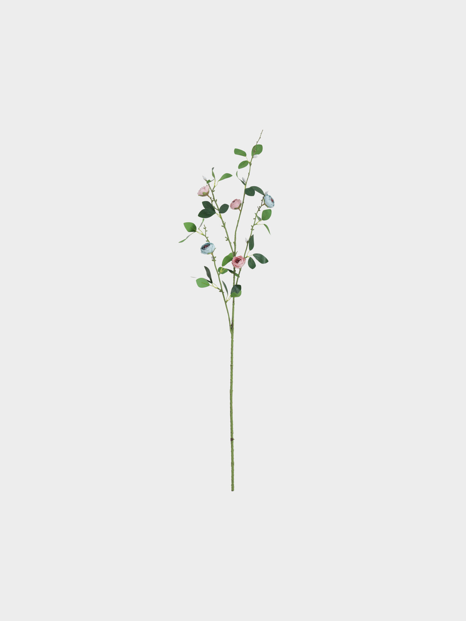 Ветка декоративная, 1 м, пластик/полиэстер, Пионы, Flower garden, Kuchenland