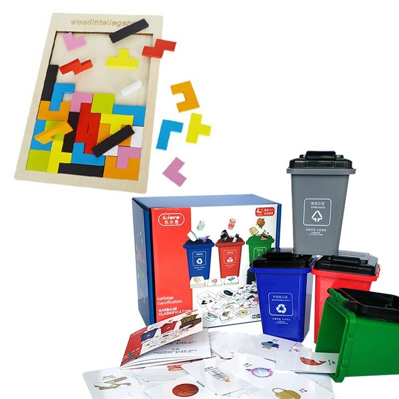 Игрушка "Тетрис", с сумкой для хранения, 35 см x 25 см x 5 см