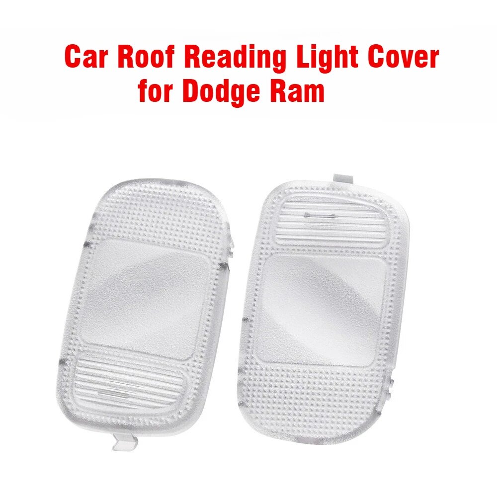 2 шт. автомобильный светильник для чтения на крыше, консольные купольные фонари, крышка лампы для карты 5183270AA 5183271AA для Dodge Ram 1500 2500 3500 4500 5500