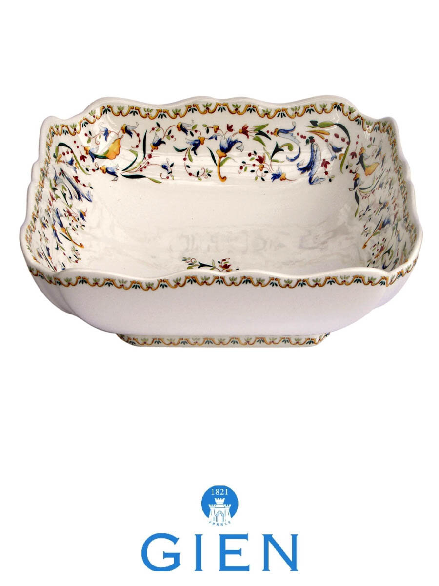 Блюдо для фруктов Gien Toscana, фаянс, Франция, коллекция Toscana