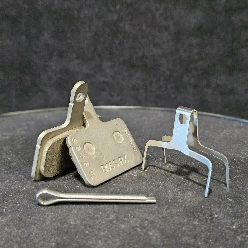 Тормозные колодки Shimano B05S-RX (M3xx, M4xx, M5xx, Tektro и др.) из смолы, аксессуары для велосипедов, для велосипедных тормозов, 2 шт.