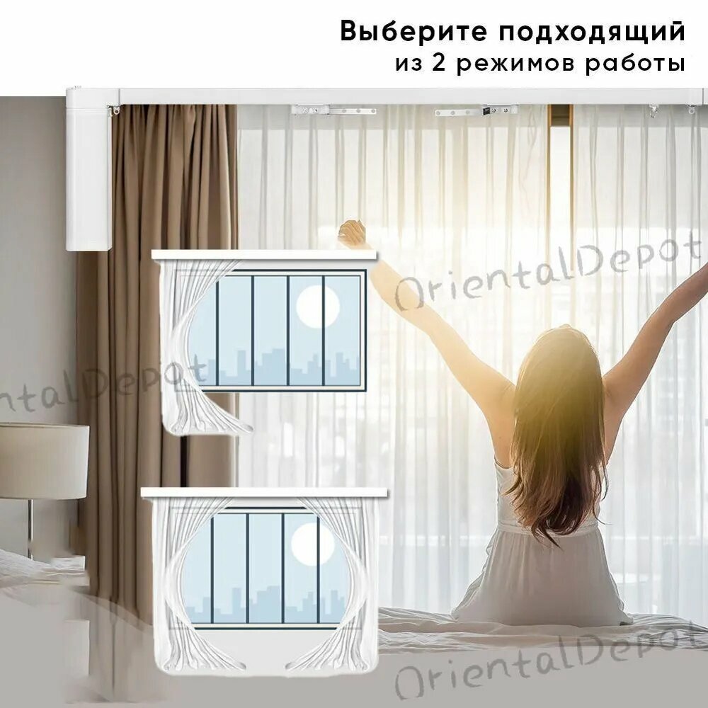 Карниз для штор 1 ряд — фото 1