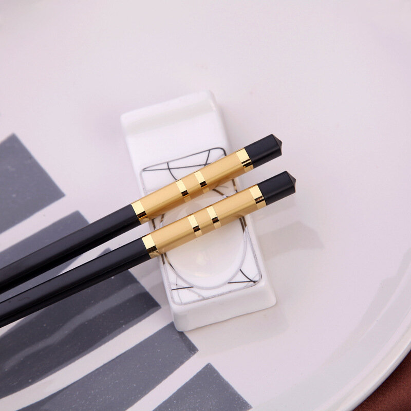 Палочки для еды из сплава Chuangjian, китайский стиль, ретро посуда, золотой дракон, серебряный дракон, традиционные палочки для еды, сплав, неметаллические палочки для еды, домашние палочки для еды