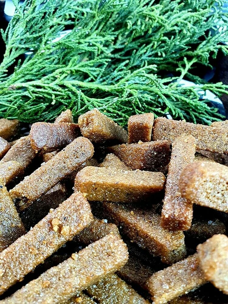 Лутовские гренки ржано-пшеничные "Холодец/Хрен", упаковка 1кг.