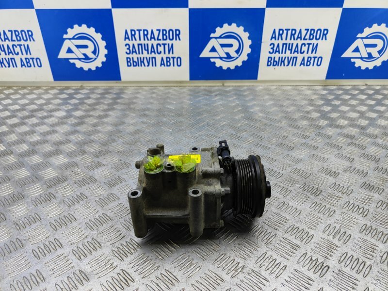 Б/У Компрессор кондиционера Ford Fiesta / Форд Фиеста 1.4 FYJA 80 Л.С 2006