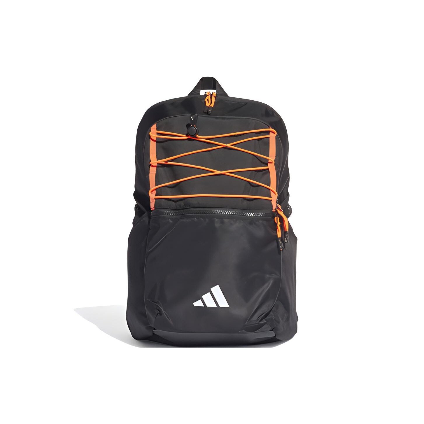 Сумка adidas, фактура тиснение, черный — фото 1