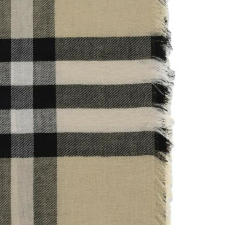 Шарф BURBERRY для женщин, one size, коричневый — фото 1