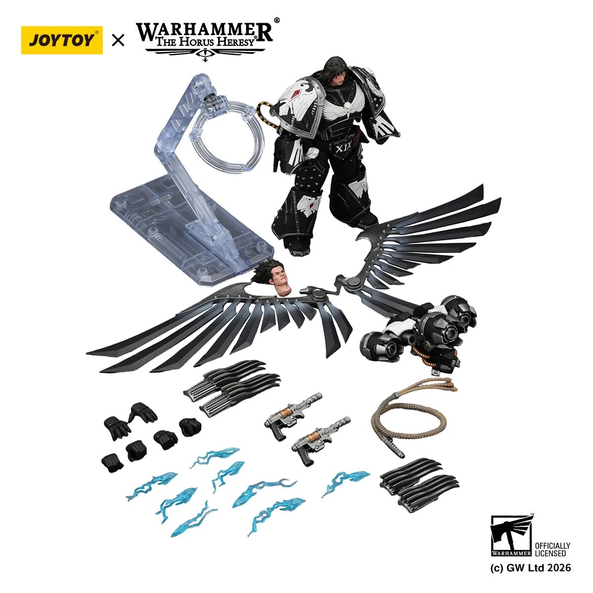 Фигурка JOYTOY 1/18 The Horus Heresy Raven Guard Corvus Corax
