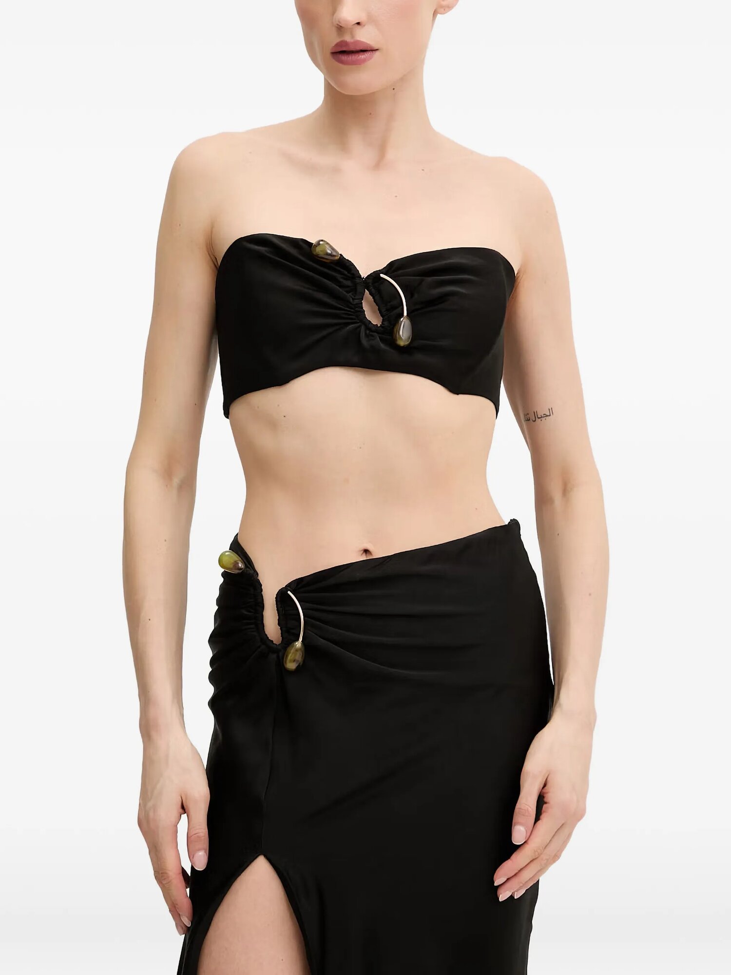 Топ DYLAN embellished bandeau top