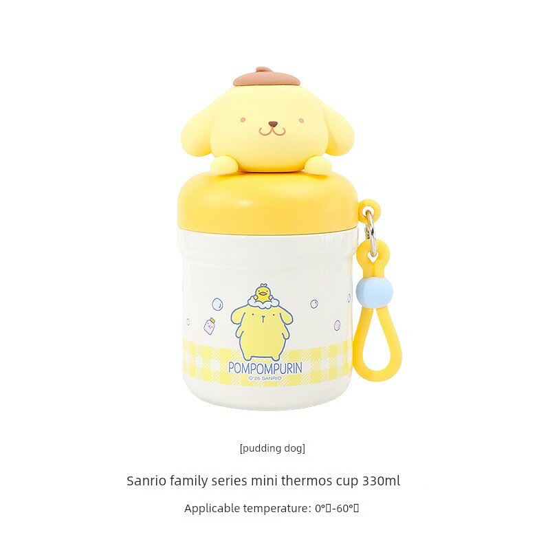 Мини-термос Miniso с изображением персонажей Sanrio Family Melody, кружка для воды с изображением собаки Синаморолл,