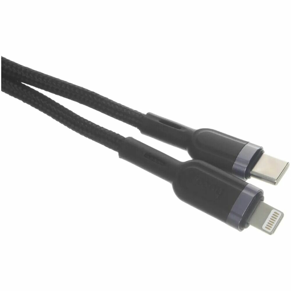 Кабель Type C - Lightning 1.2m Hoco U117 IP черный