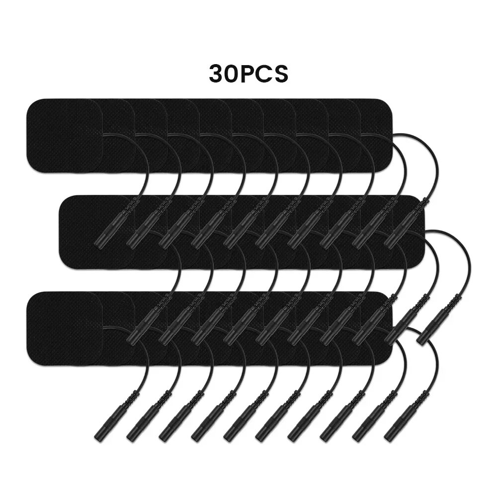 Самоклеящиеся электроды для миостимулятора 4x4/5x5 мм 30pcs(15 pack)4x4cm