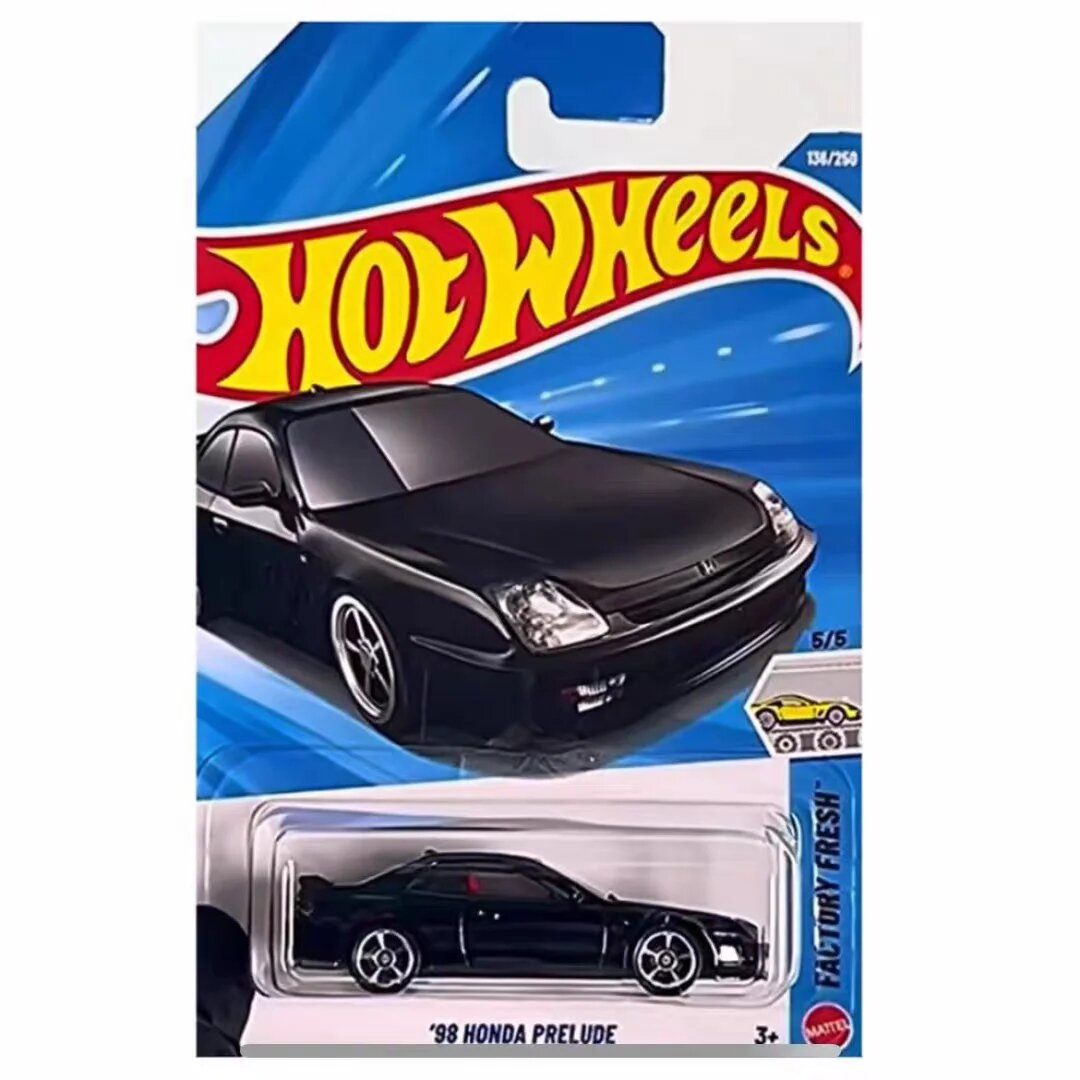 Коллекционная модель автомобиля Hot Wheels Honda Prelude 1/64