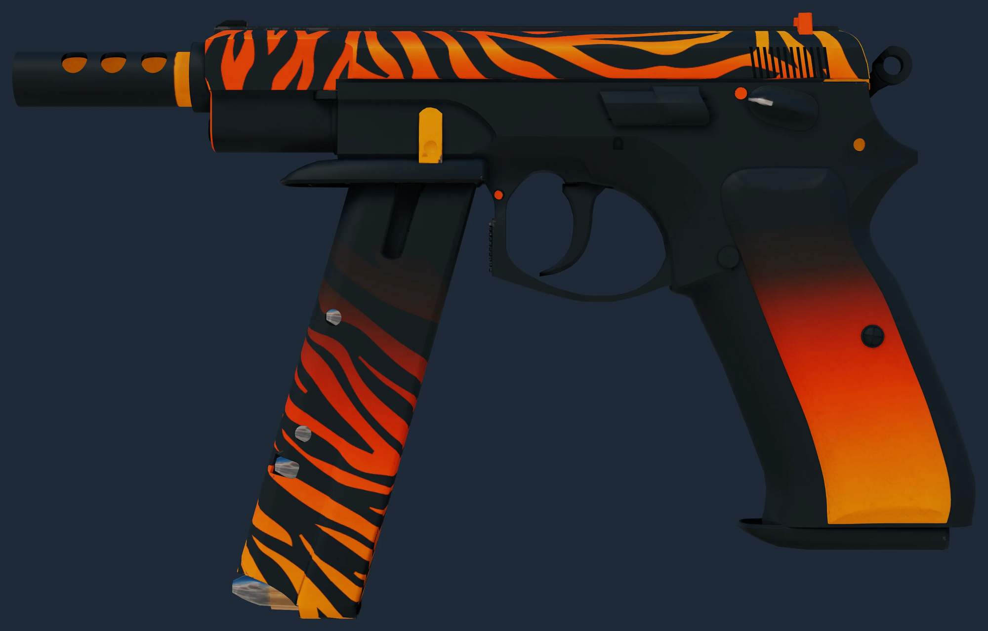 CZ75-Auto | Тигр (Поношенное) Скины CS2 с быстрой автовыдачей steam trade