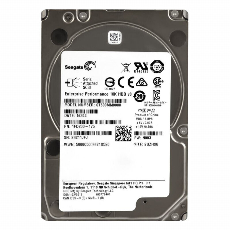 Жесткий диск Seagate 1FD200 600Gb SAS 2,5" HDD