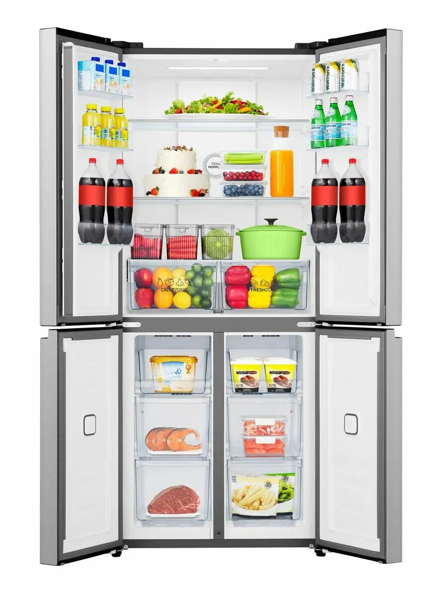 Холодильник многокамерный Gorenje NRM819E61X G600 Серый, 190х79.4х65 см, четырехдверный