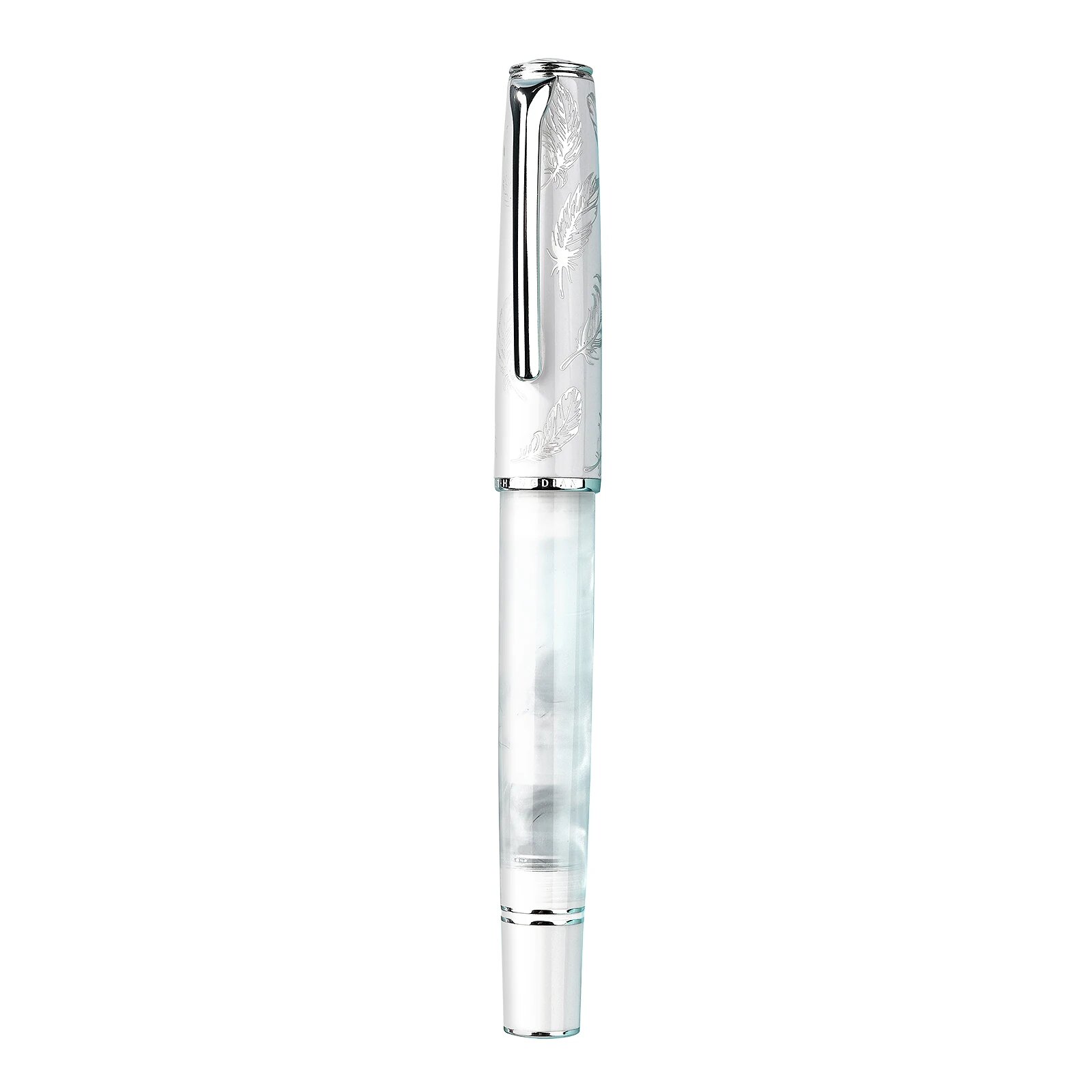 Hongdian N8 перьевая ручка белая, перо M 0.7mm
