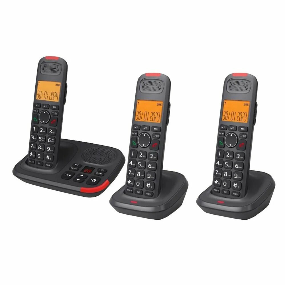 Многотрубочный беспроводной телефон для эффективной связи в малых офисах