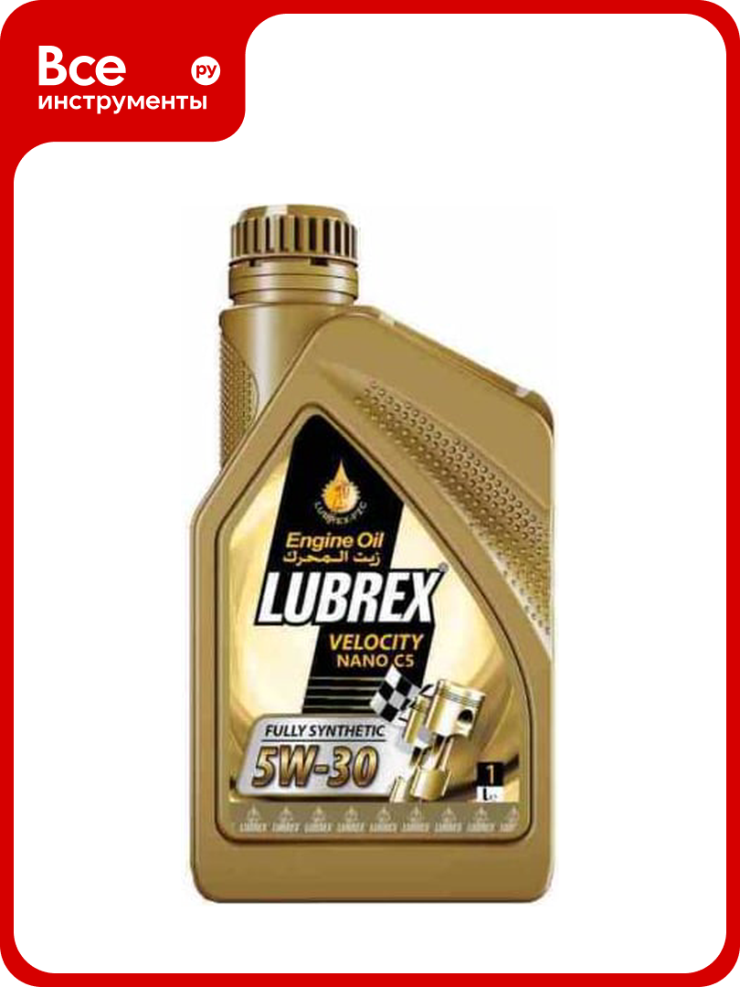 Масло LUBREX VELOCITY NANO C5 0W-20, 1л 124581